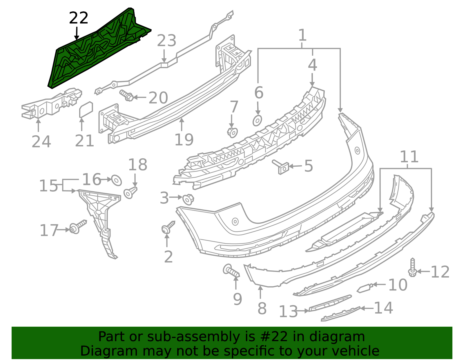 2018-2020 Audi Strip 80A-807-329-B | OEM Parts Online