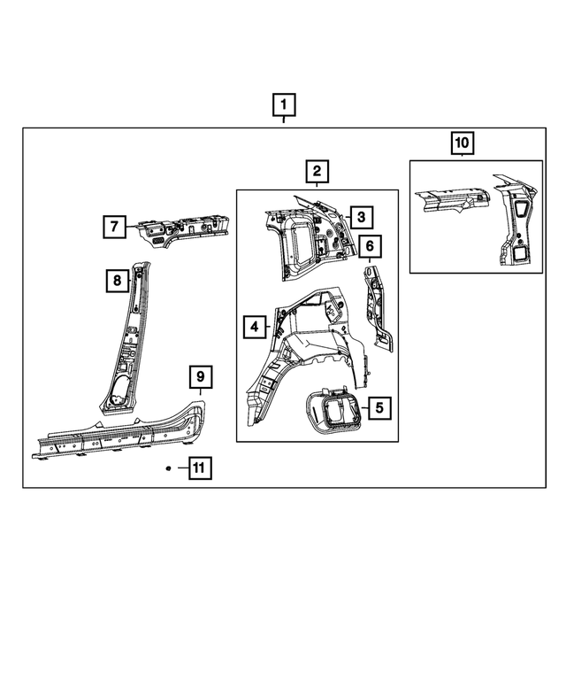 2021-2022 Jeep Renegade Body Plug 68254333AA | Mopar eStore