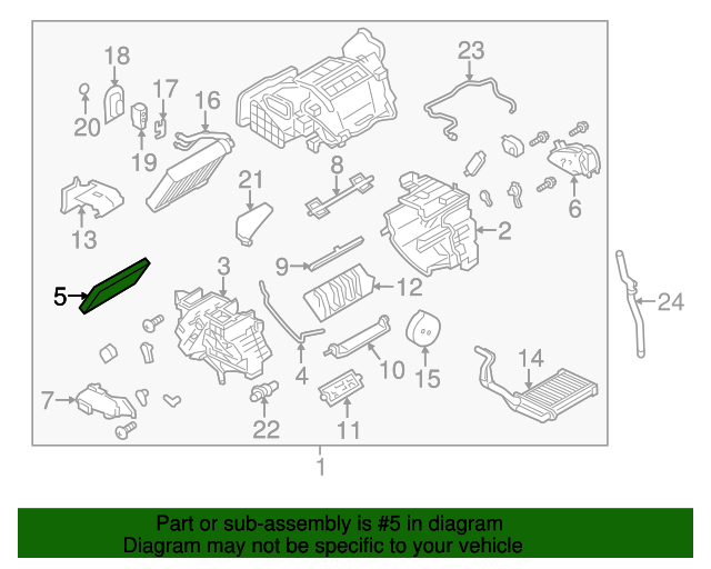 Filter - Nissan (27277-3DF0A) | Nissan Parts Plus