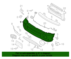 2010-2013 Land Rover LR4 Bumper Cover LR013896 | Express Land Rover Parts