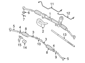 57740-4D000 - Tie Rod Boot 2006-2014 Kia Sedona | Kia.Parts Store