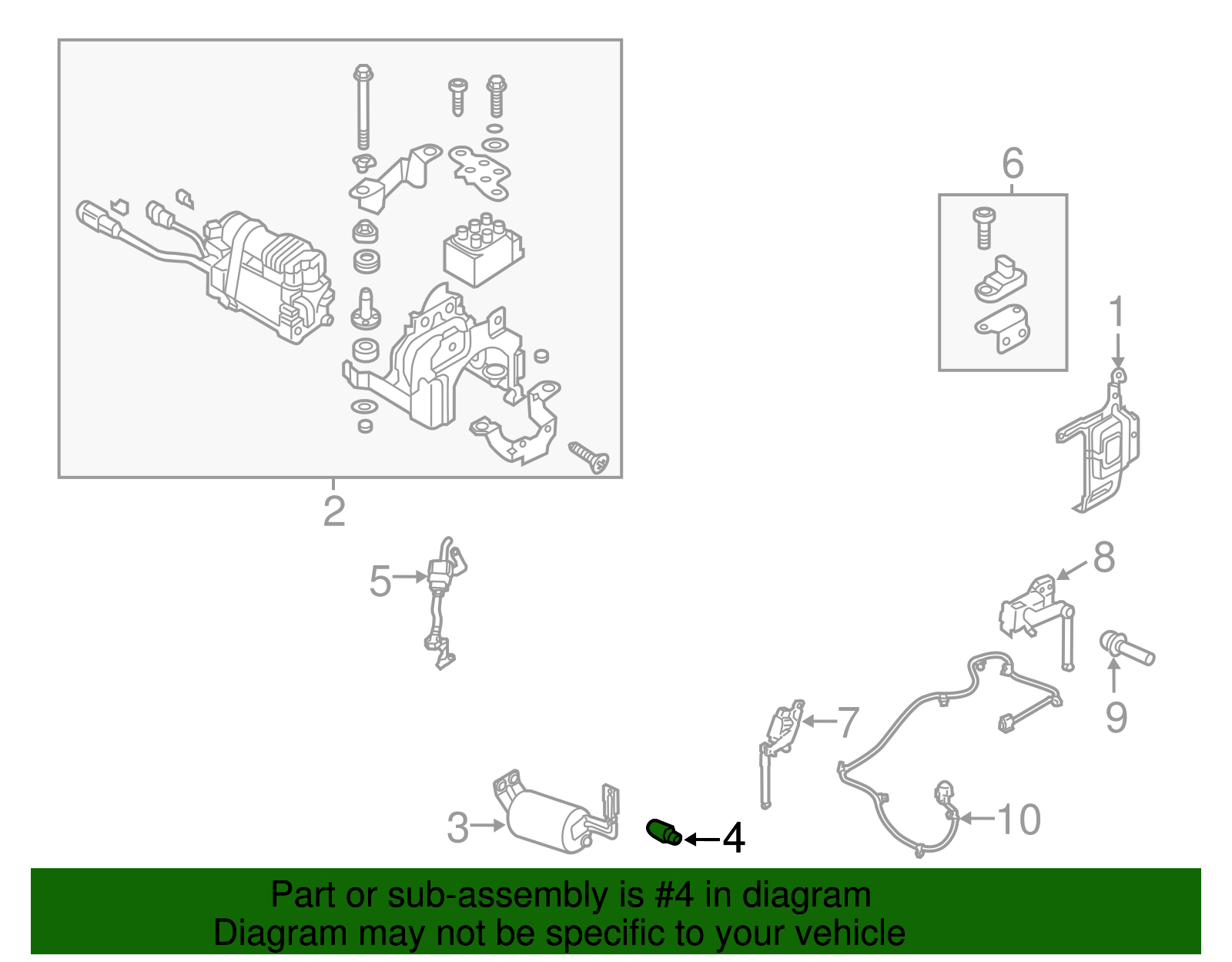 2011-2016 Hyundai Equus Reserve Tank Valve 55835-3M100 | Hyundai ...
