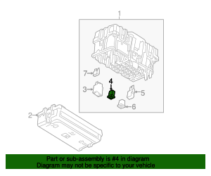 2018-2023 GM 60 AMP Fuse 84070935 | Chevy Parts Pro