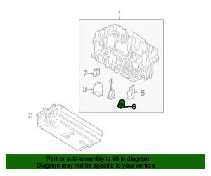 2016-2023 GM 30 AMP Fuse 84070904 GM | GMPartsDirect.com