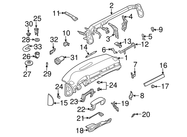 1998-2015 Audi Temp Sensor 4F0-820-539 | OEM Parts Online