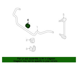 203-327-00-90 - Bushings 2003-2009 Mercedes-Benz | Mercedes-Benz USA Parts