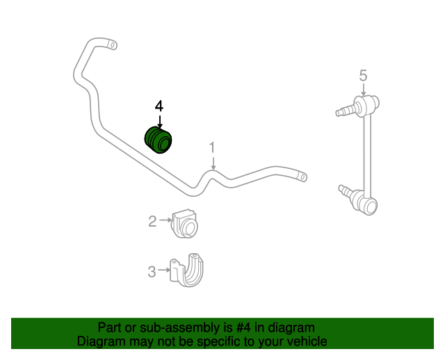 203-327-00-90 - Bushings 2003-2009 Mercedes-Benz | Mercedes-Benz USA Parts