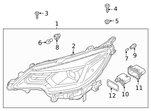 2021-2023 Mitsubishi Control Module 8301D473 | QuirkParts