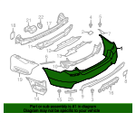 51128048594 - 2011-2016 BMW Bumper Cover (51-12-8-048-594) | BMW of ...