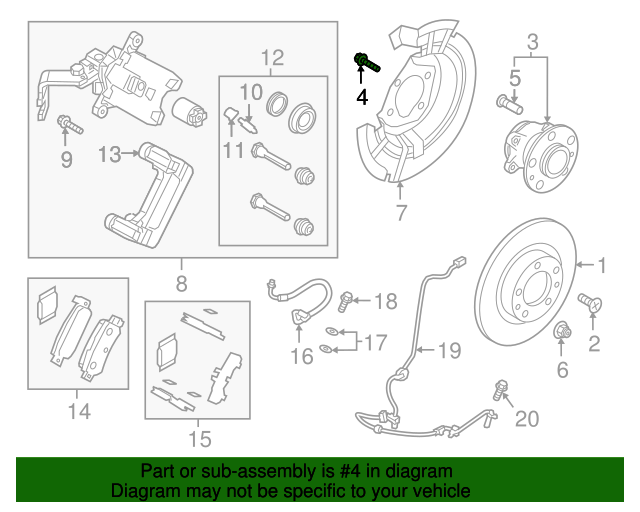 2016-2020 Mazda OEM NEW 2013-2016 Mazda CX3 3 Hub & Bearing Mount Bolt ...