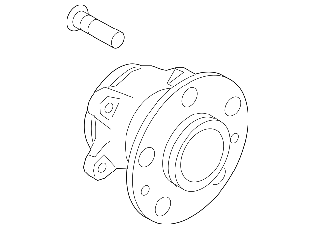 D10H-26-15X - Hub & Bearing - 2016-2021 Mazda CX-3 | MazdaSwag