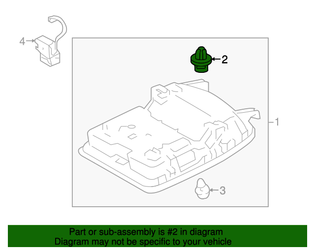 2012-2024 Toyota Lower Center Pillar Trim Retainer Clip 90467-09240 ...
