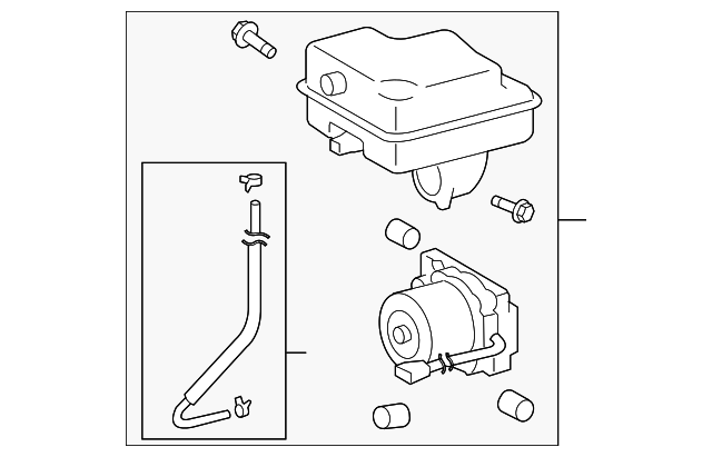 48910-60033 - Pump & Motor Assembly 2008-2021 Lexus LX570 | Longo Lexus ...