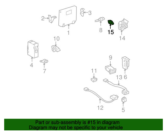 1992-2024 Lexus Oil Pressure Sending Unit 83530-0E010 | Discount Parts ...