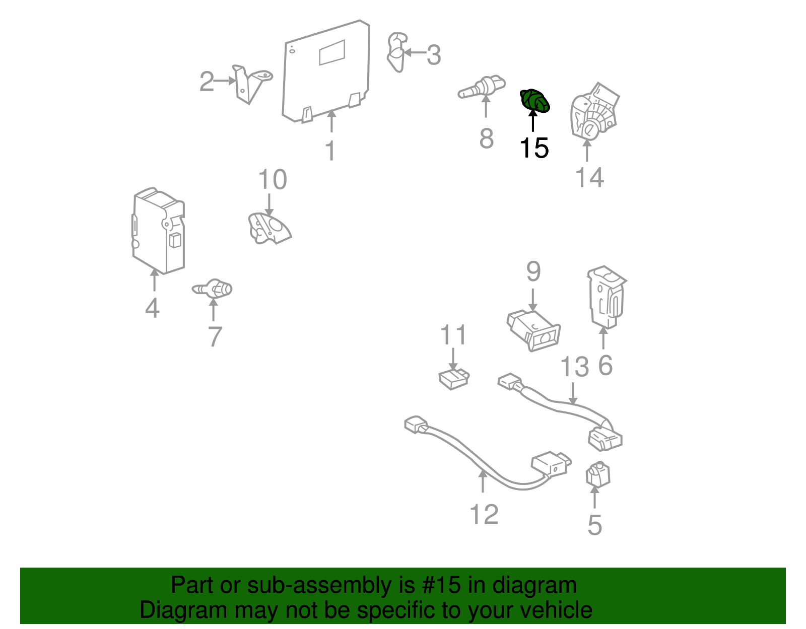 83530-0E010 - 1992-2024 Lexus - Oil Pressure Sending Unit | My L Parts