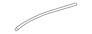 75551-08030 - Drip Molding - 2021-2023 Toyota Sienna | Sparks Parts