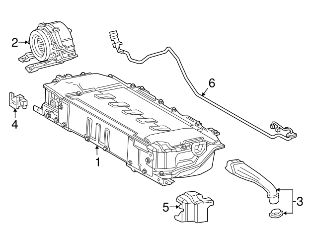 G9510-47170 - Drive Motor Battery Pack - 2019-2022 Toyota | Nucar ...