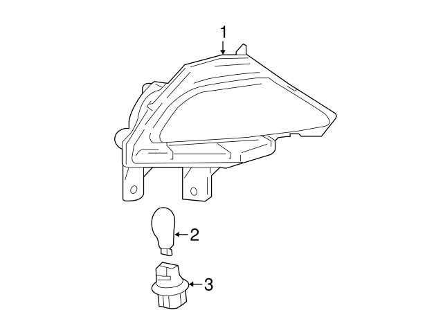 2016-2018 Toyota RAV4 Lamp Reflector 81480-0R040 | OEM Parts Online