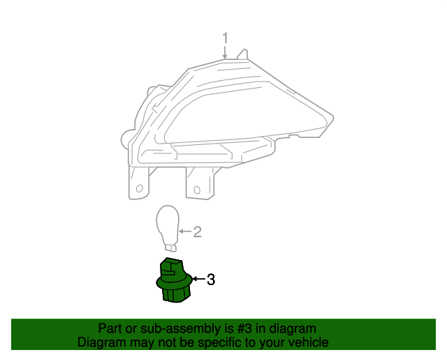 81615-12590 - Back Up Light Socket - 2000-2020 Toyota | Conicelli ...