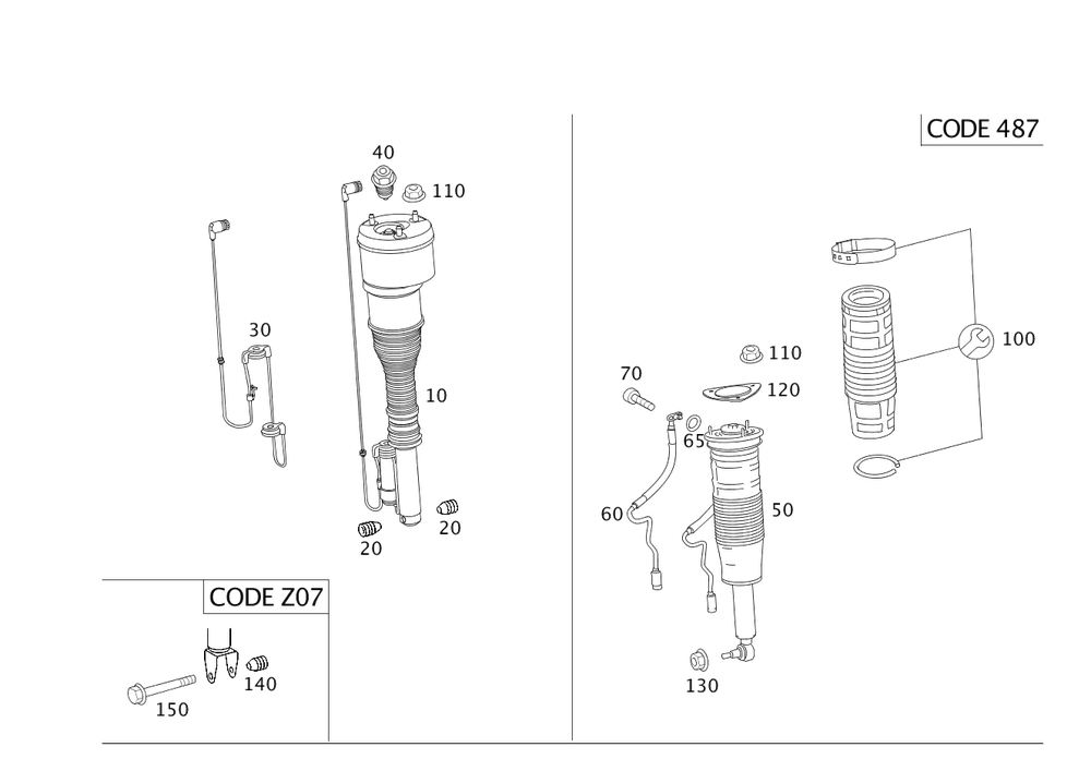 221-330-00-85 - Parts Kit, Boot 1954-2025 Mercedes-Benz | Mercedes-Benz ...