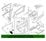 2010-2024 Porsche Window Switch 958-959-855-DML | Sunset Porsche Parts