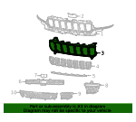 Grille 68507747AB | TascaParts.com