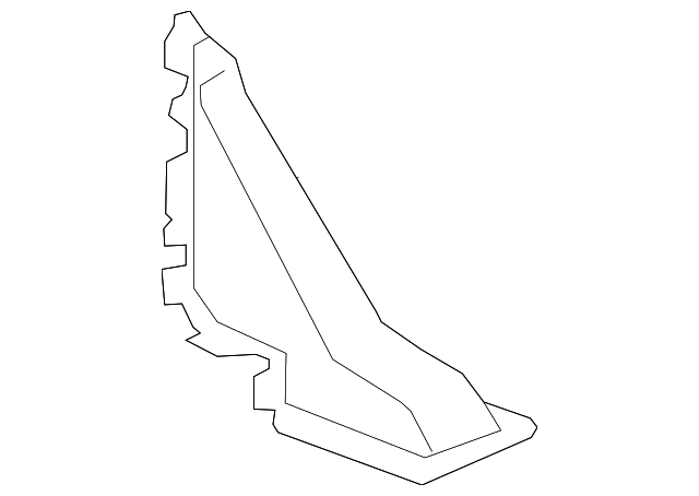 2017-2020 GM Gusset - Passenger Side (RH) 84099795 | TascaParts.com