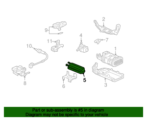 17330-SDA-A01 - Separator, Canister Dust - 2003-2011 Honda | Honda Car ...