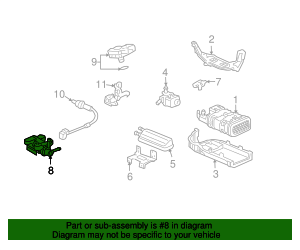 36162-RAA-A01 - Valve Purge Control Solenoid - 2003-2012 Honda ...
