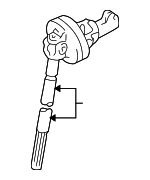 2000-2004 Toyota Tundra Steering Shaft Universal Joint 45290-34010 ...