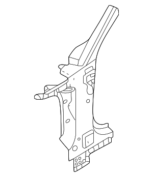 2022-2023 Audi e-tron GT Body A-Pillar Reinforcement 9J1-809-203-Y ...