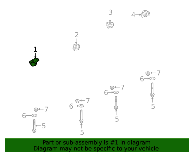 85169892 - Passenger Side Body Upgrade Mount 2019-2023 GM ...