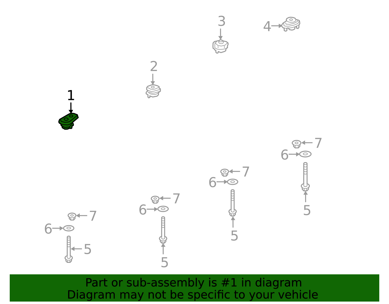 2019-2025 GM Mount Cushion 85169892 GM | GMPartsDirect.com