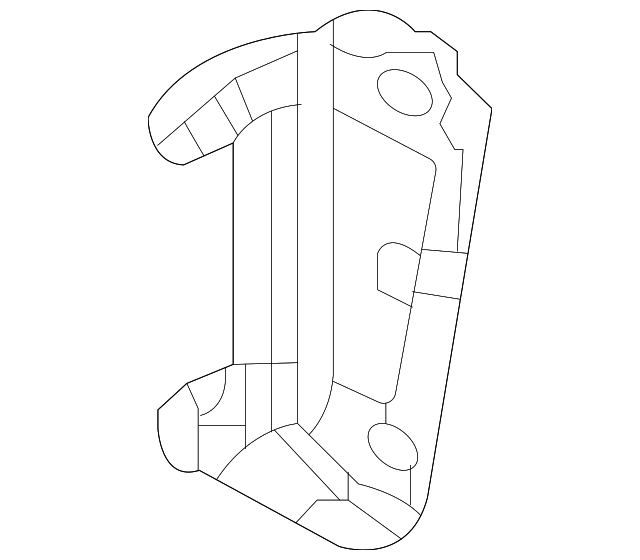 71417-T20-A00 - 2022-2025 Honda - Side Brace | Genuine Honda Parts