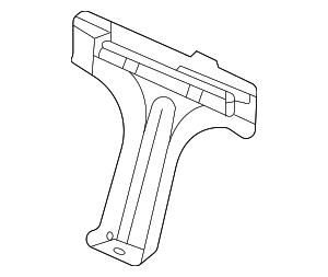 71413-T20-A00 - 2022-2025 Honda Civic - Center Brace | Genuine Honda Parts