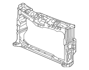 71411-T22-A01 - Radiator Support 2022-2025 Honda Civic | Honda Parts Online