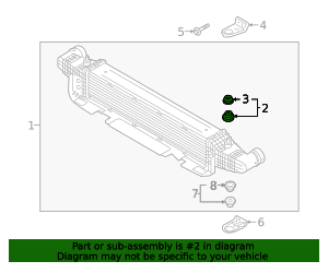 2015-2021 Hyundai Radiator Assembly Lower Insulator 25336-C1000 | OEM ...