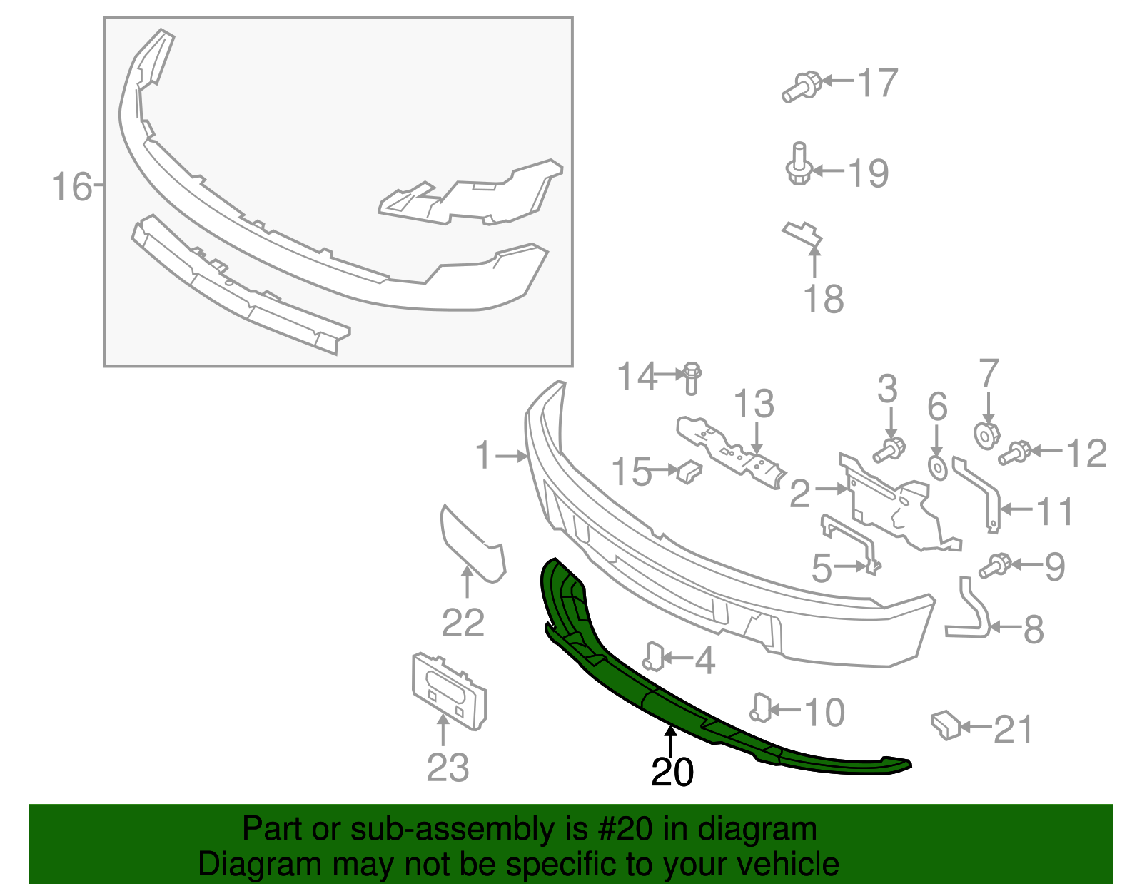 Ford Dealership 2009-2014 Ford F-150 Valance Panel 9L3Z-17626-A | Ford ...