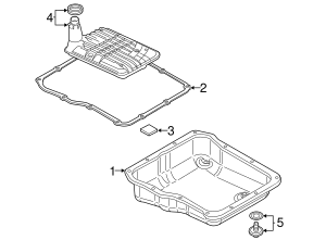 2011-2019 GM Transmission Filter 29542833 GM | GMPartsDirect.com