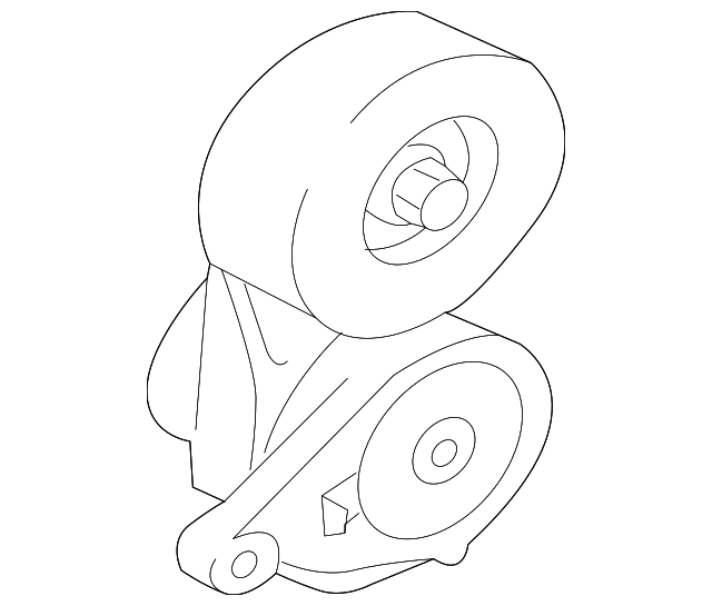 2003-2012 Mitsubishi Tensioner MN149179 | Mitsubishi Parts Warehouse