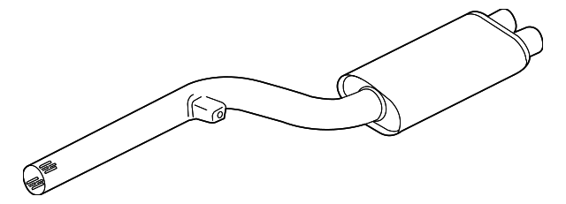18307647053 - 2012-2016 BMW Z4 Exhaust Pipe (18-30-7-647-053) | BMW of ...