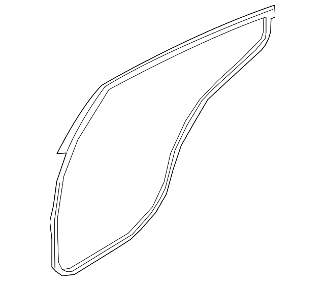 2019-2023 Nissan Altima Door Weather-Strip 82830-6CA0B | TascaParts.com