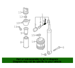3C0-972-741 - Shock Seal 2019-2023 Audi | Audi OEM Parts