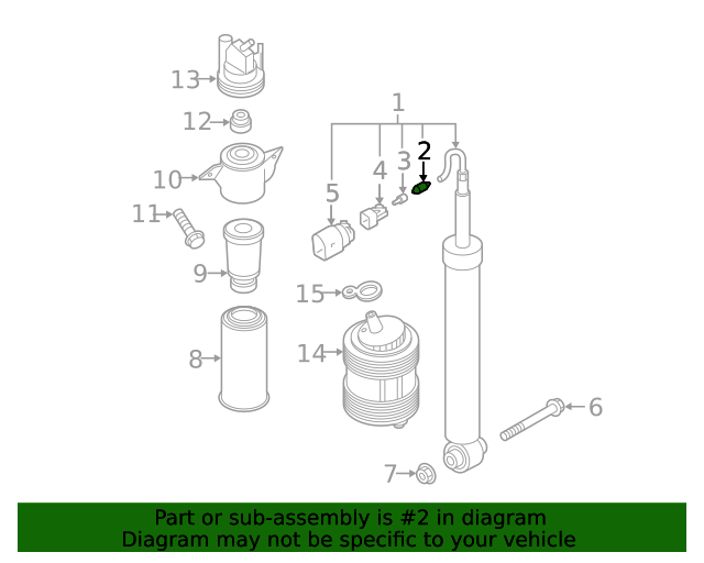 2019-2023 Audi Shock Seal 3C0-972-741 | OEM Parts Online