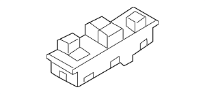 Genuine Window Switch for 2012 Hyundai Veloster | Part# 93570-2V000-4X ...