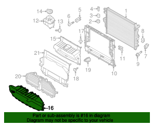 2015-2018 Porsche Cayenne Center Duct 958-575-323-31 | European OEM ...