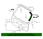 2020-2022 Hyundai Palisade Side Trim 81730-S8000-WDN | OEM Parts Online