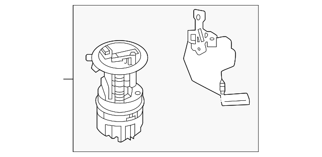 2021-2024 Nissan Rogue Fuel Pump 17040-6RF0A | TascaParts.com