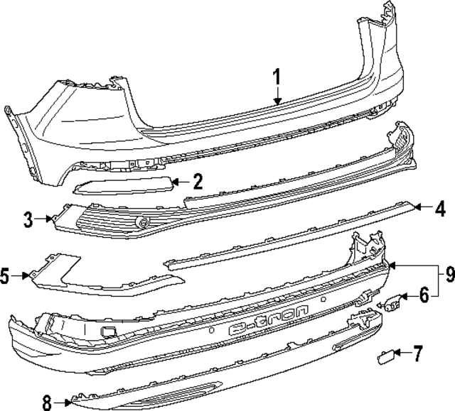 2022-2024 Audi Tow Eye Cap 89A-807-441-A-GRU | TascaParts.com