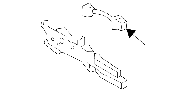 2015-2019 Audi Convertible Top Stowage Compartment Latch 8V7-825-825 ...